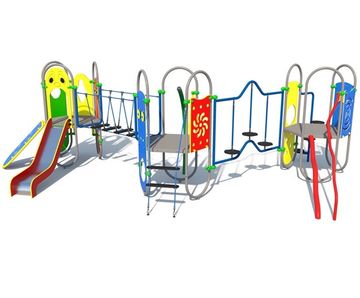 Multi-level playground equipment | EXTERNAL WORKS