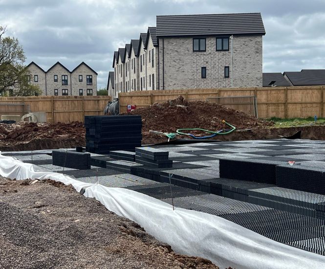 Geolight® flood prevention solution for new Lidl store - Bristol | SDS