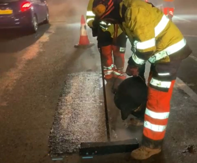 Essential road repairs improve infrastructure in Leicester | HMS ...