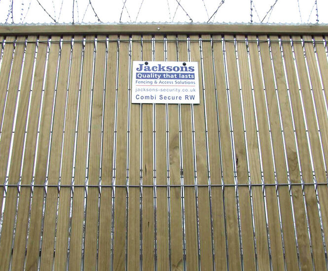 Trident® Combi 2 high security fencing system | Jacksons Fencing