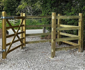 Kissing gates | EXTERNAL WORKS