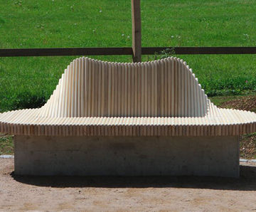 Timber benches | EXTERNAL WORKS