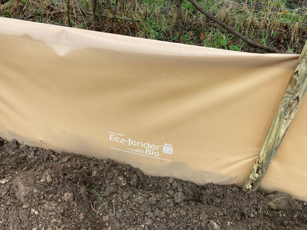 Ecofender™ Bio - Biodegradable Newt Fence | Images