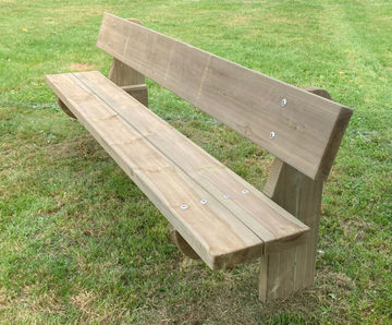 Timber benches | EXTERNAL WORKS