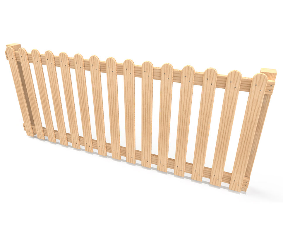 Images for Timber picket play fencing (1 or 1.2m high)
