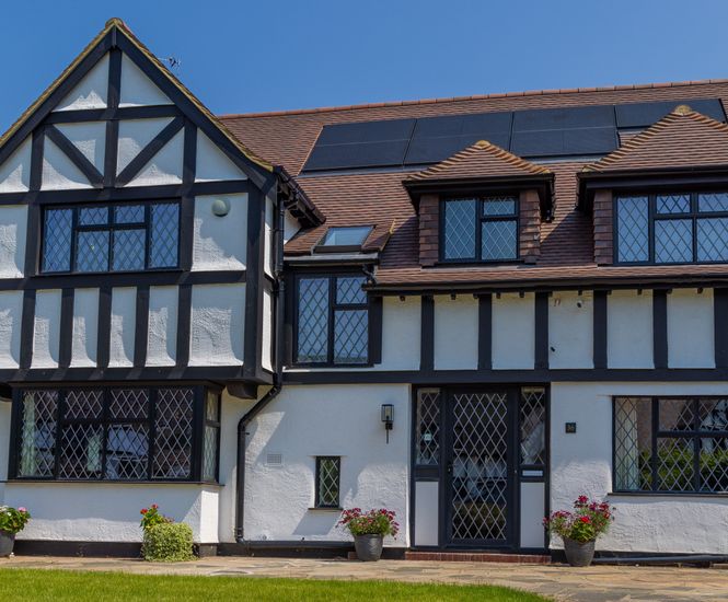 Solar tiles for roof reconfiguration on private residence | Marley