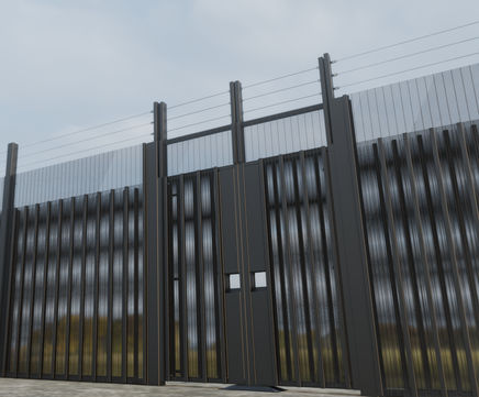 Steel pedestrian gates | Centrewire