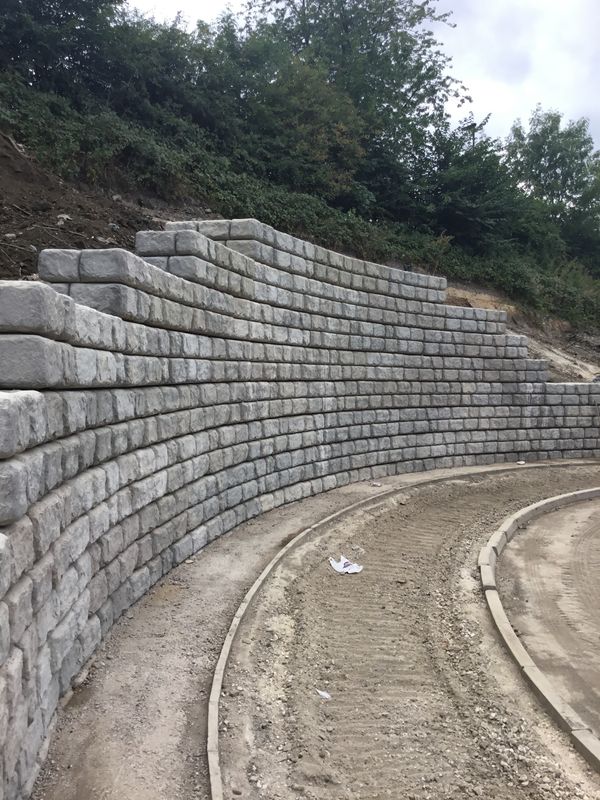 Redi-Rock™ modular retaining wall system | Images
