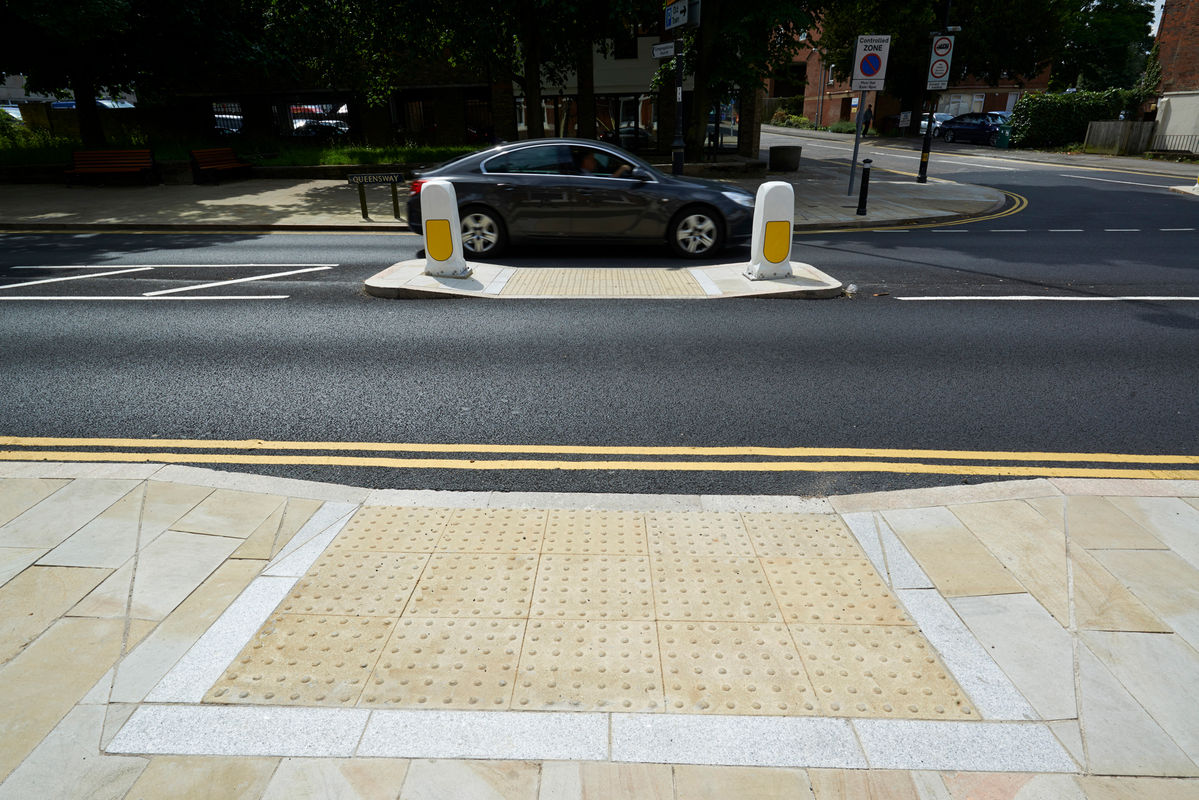 Blister concrete tactile paving | Images