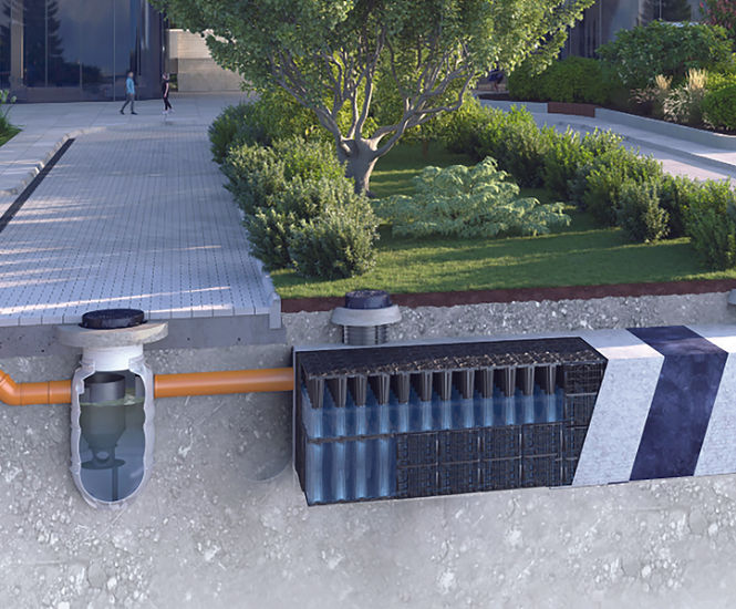 ACO StormSed Vortex - pollutant removal | ACO Water Management