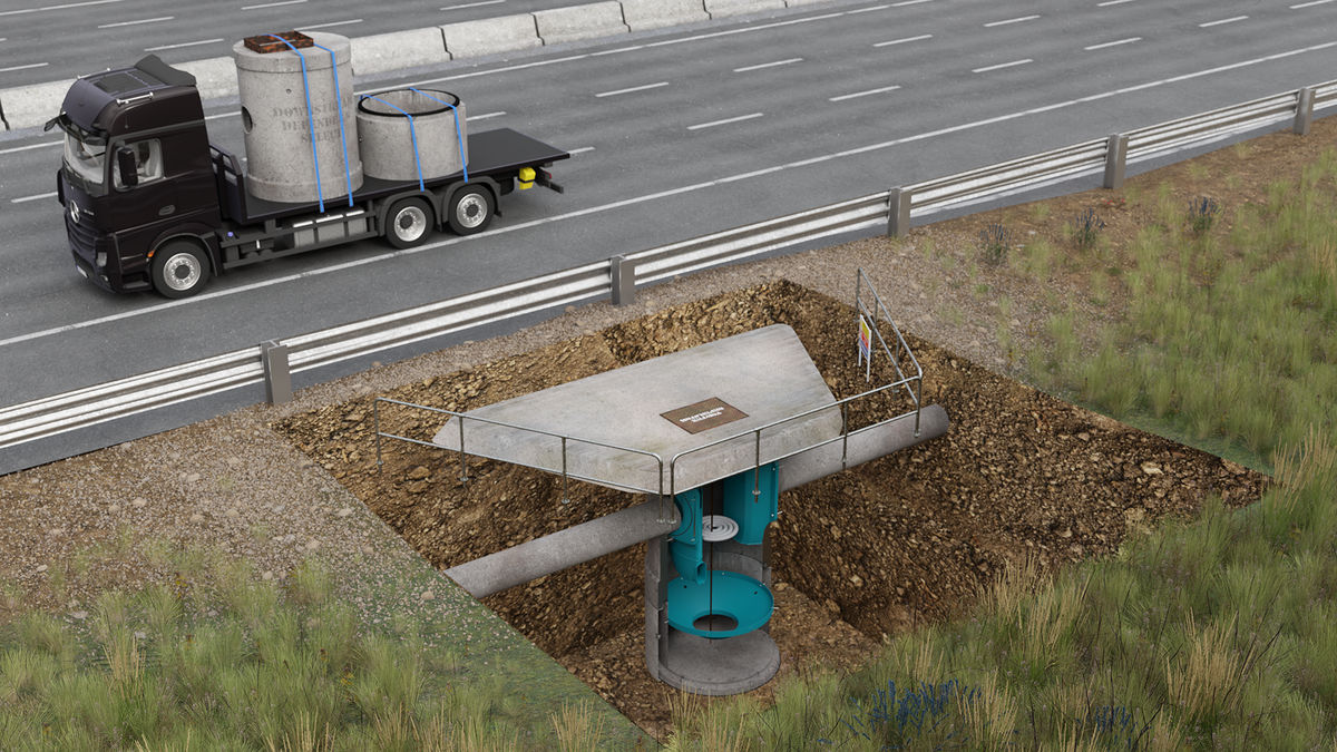 Downstream Defender Select hydrodynamic vortex separator | Images