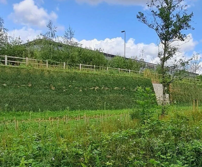 Sustainable and effective stabilisation of an eroding retaining wall ...