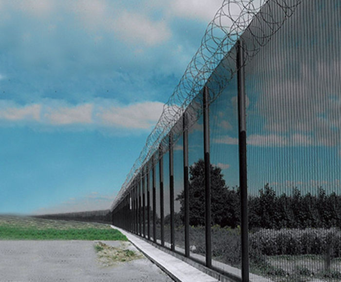 Cordguard 358 prison mesh panels | Images