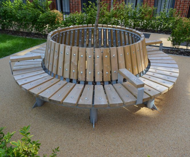 Spalding circular seating | Street Design