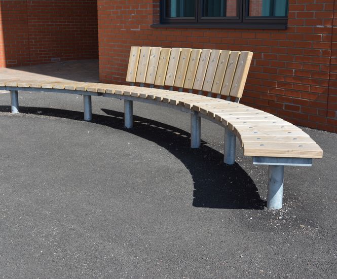 Spalding long seating | Street Design
