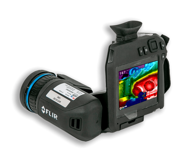 FLIR GF77 - infrared optical gas imaging (OGI) camera | Inspectahire Instrument Company