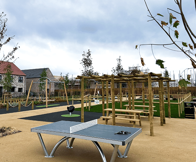 Inclusive play space complements housing development's aesthetics ...