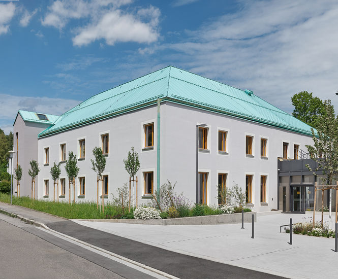 Nordic Blue - pre-patinated copper roof cladding | VM Building ...