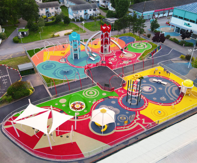 SKYPARK illuminating inclusive play space - Butlin's, Minehead ...