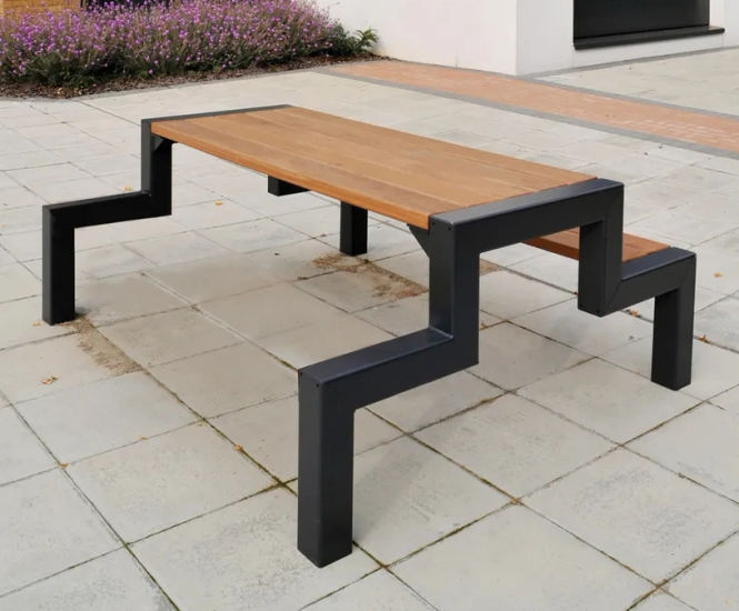 Brompton Smart Wheelchair Accessible Picnic Bench | Broxap