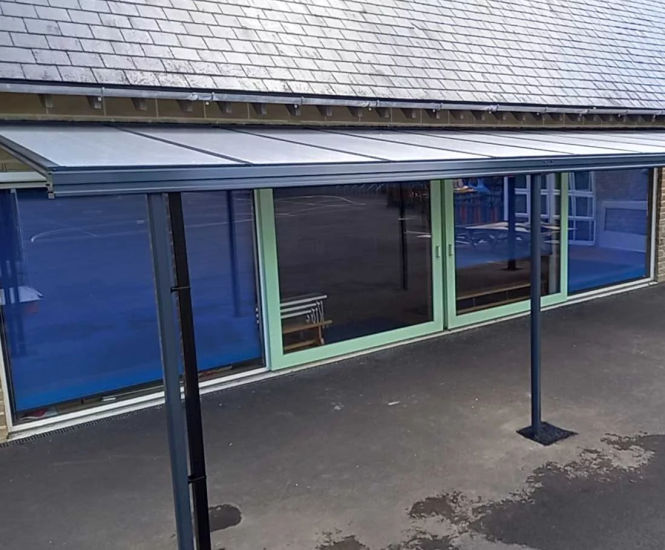 Simplicity 16 Polycarbonate - outdoor carport and porch canopy system | Zenith Canopy Structures