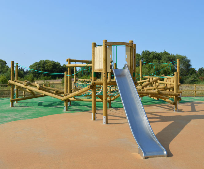 Clamber Stack® - timber climbing units | A E Evans