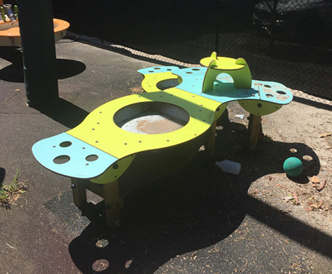 Gardening Workshop - outdoor timber water play table for children ...