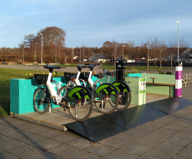 CoMoUK pop-up mobility hubs | Meristem Design