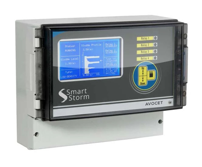 Avocet Sludge Blanket Monitor - ultrasonic tank sludge level sensor ...