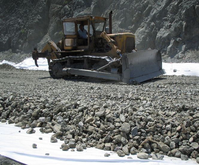 Lotrak® 80 mechanically-bonded non-woven geotextile | Don & Low