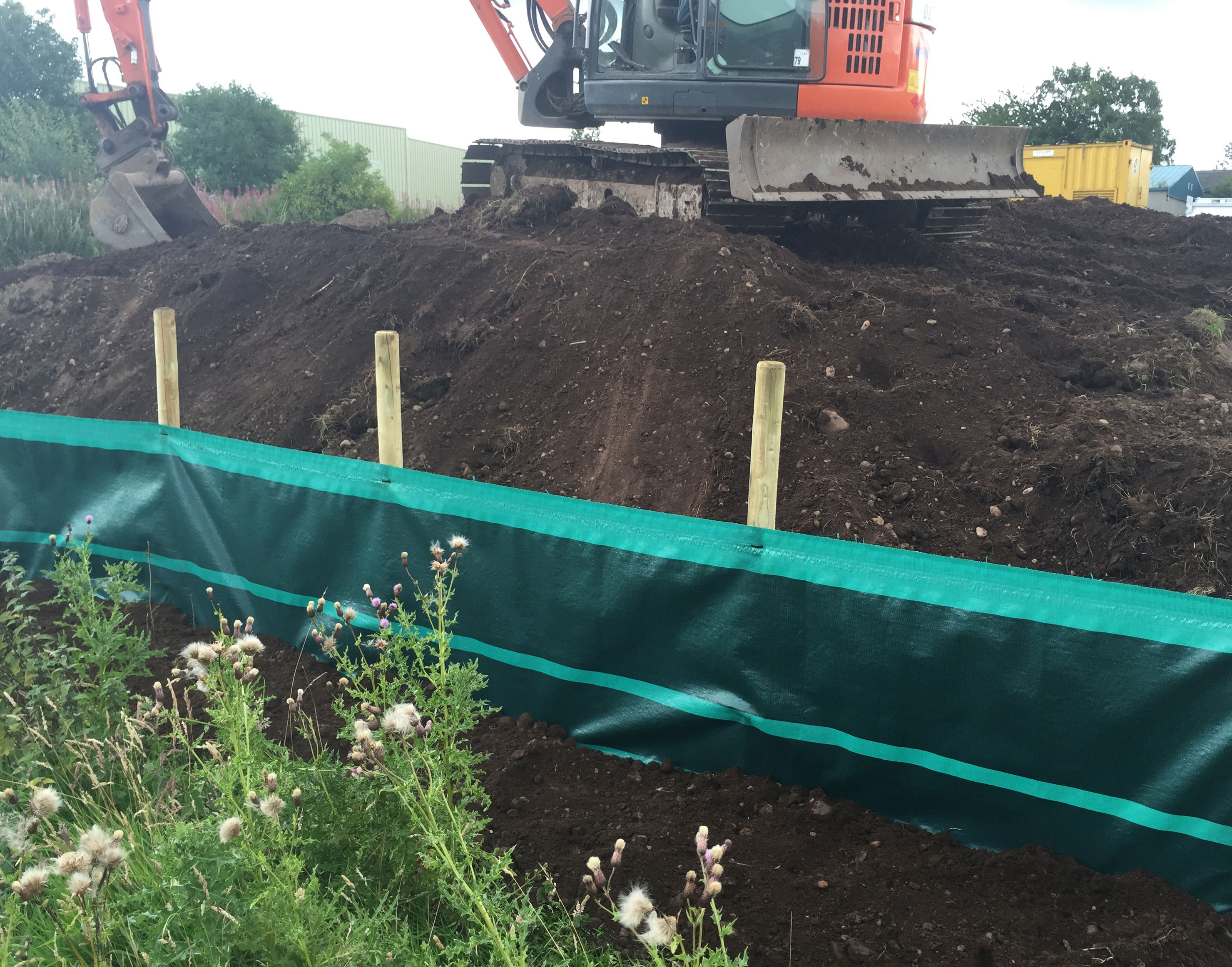 Lotrak® Silt Fence | Don & Low | ESI External Works