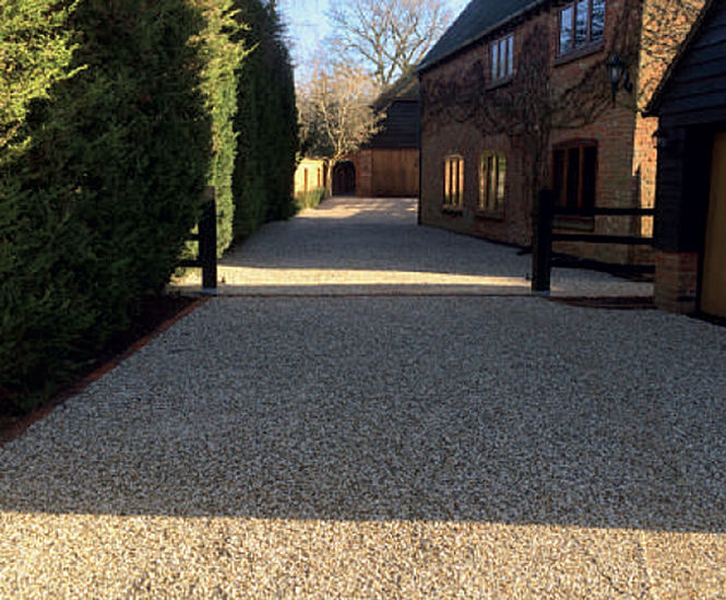 CORE DRIVE and CORE DRAINAGE solve damp issues on gravel driveway ...