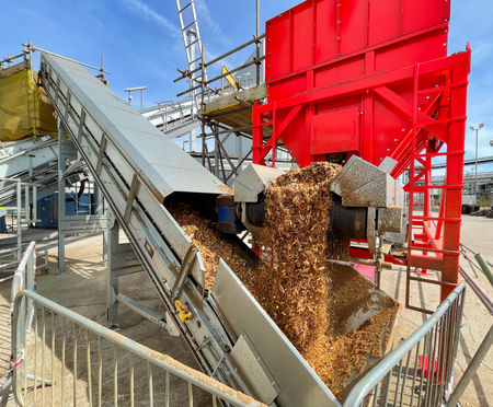 Bulk feed hopper for Kent Renewable Energy | Coveya | ESI Enviropro