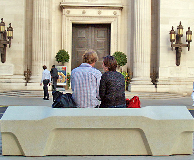 Public realm seating in Camden resolves urban challenges | Factory ...