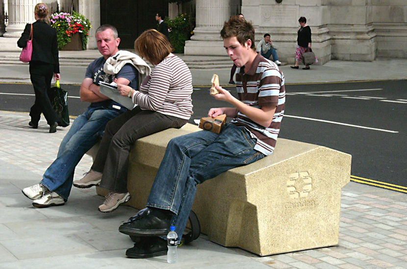 Images for Public realm seating in Camden resolves urban challenges