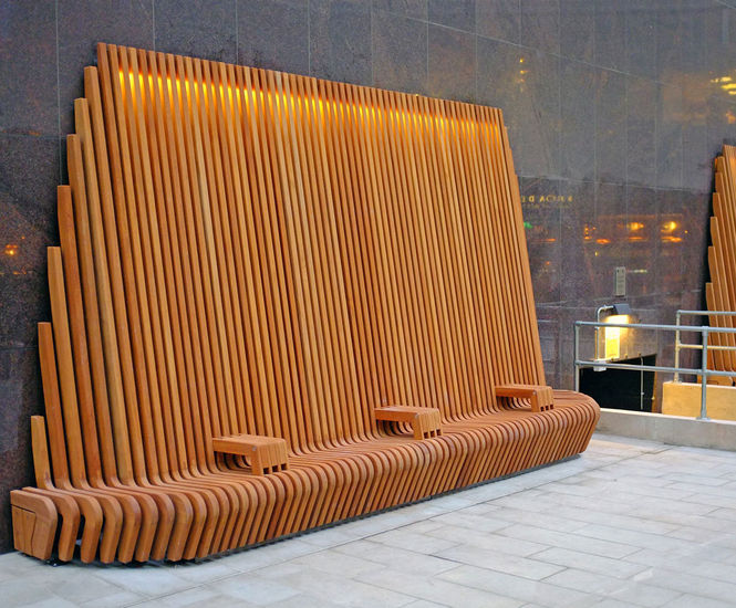 Dramatic feature seating for iconic London tower | Factory Furniture