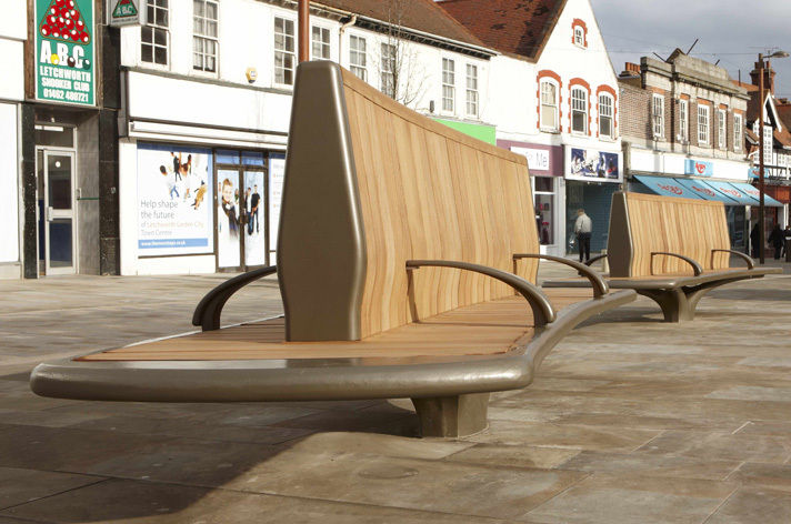 Images for Bespoke feature seating for Letchworth town centre