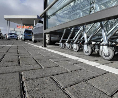 Aquaflow® permeable paving blocks | Forterra | ESI External Works