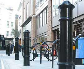 CAN 500 Cannon cast iron bollard | Furnitubes | ESI External Works