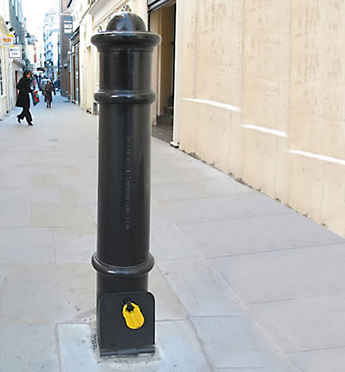 Images for CAN 500 Cannon cast iron bollard