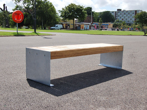 Images for Elements® seat and bench - plate ends