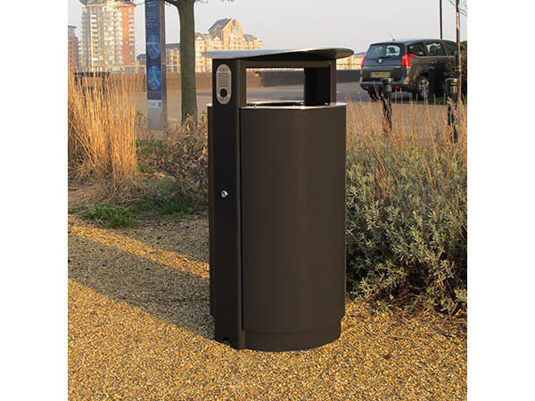 Arca circular litter bin | Furnitubes | ESI External Works