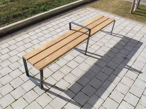 Images for Ribbon steel and timber seats and benches
