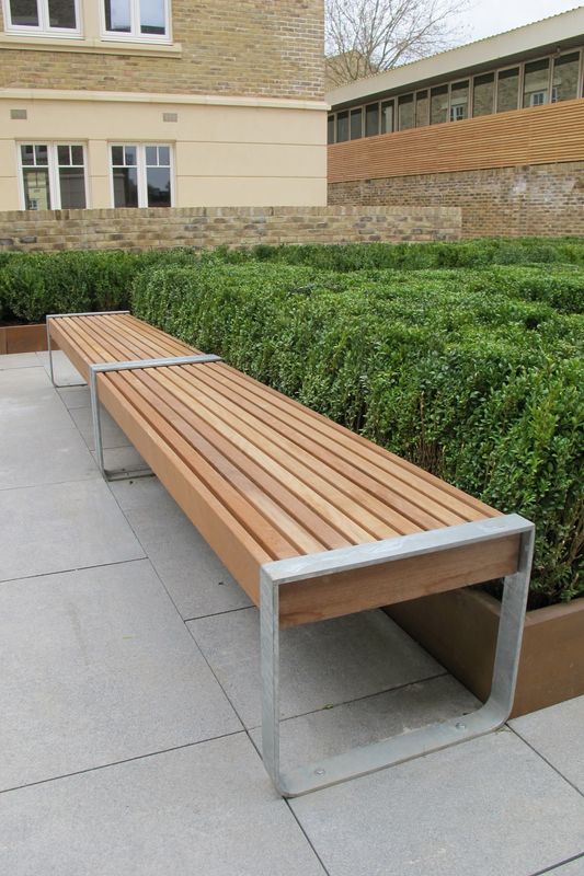 Images for Elements seats supplied to courtyard at Hurlingham Walk