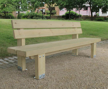 Timber benches | EXTERNAL WORKS