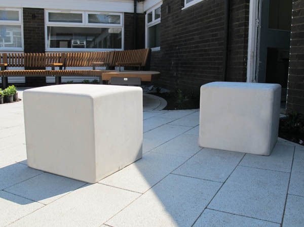 Images for Modular seating for redeveloped campus courtyard