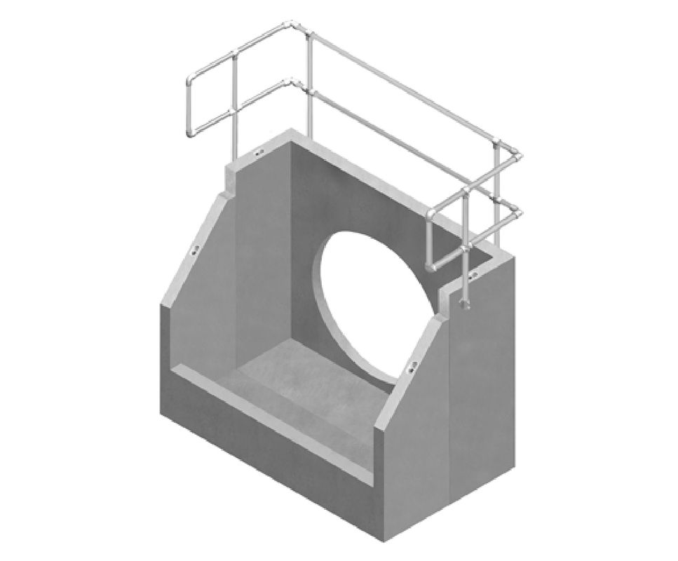 Two piece heavy duty silt trap inlet | Images