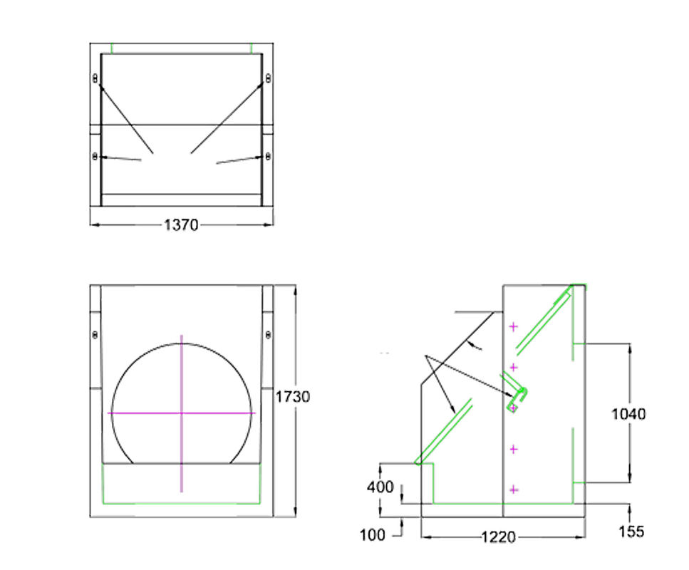 Two piece heavy duty silt trap inlet | Images