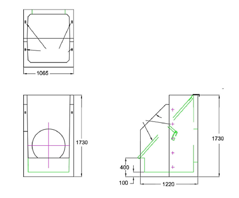 Two piece heavy duty silt trap inlet | Images