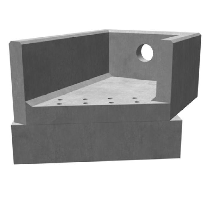 Images for RSFA12 rectangular precast concrete headwall